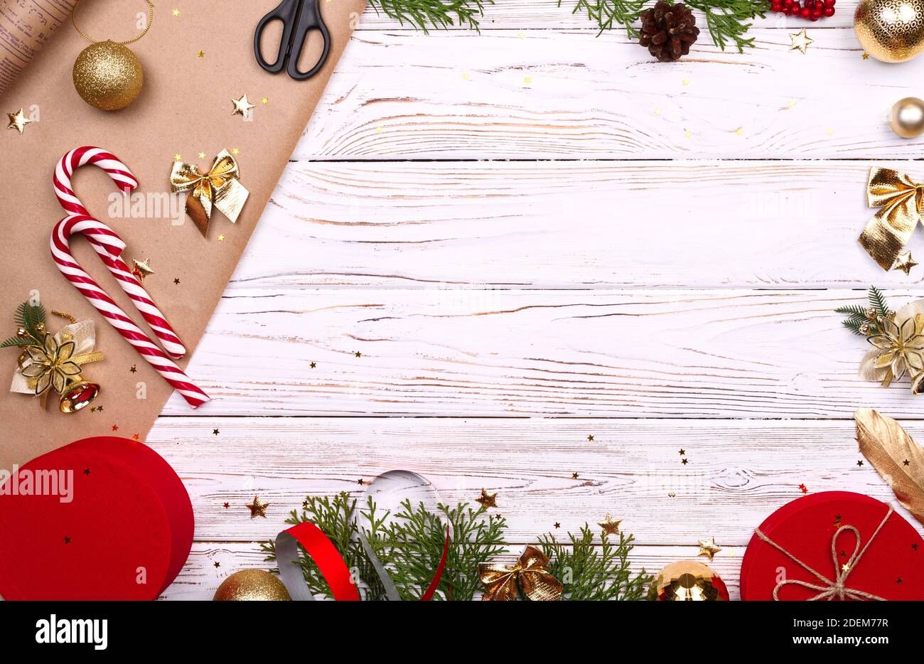 Letters envelope to Santa, Christmass buckground with candy cane Stock ...