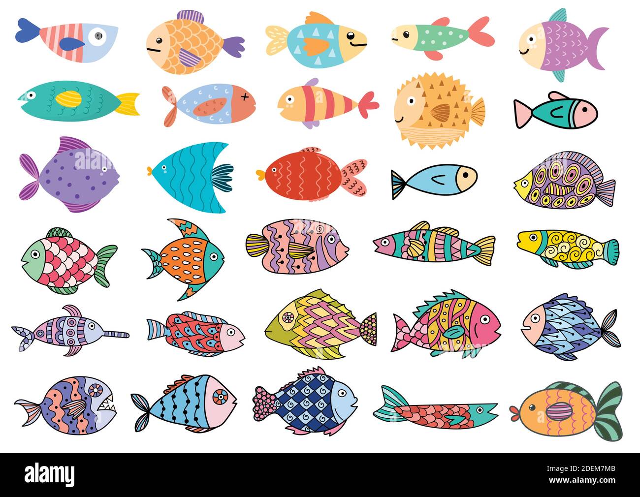 Small cute baby fish Cut Out Stock Images & Pictures - Alamy