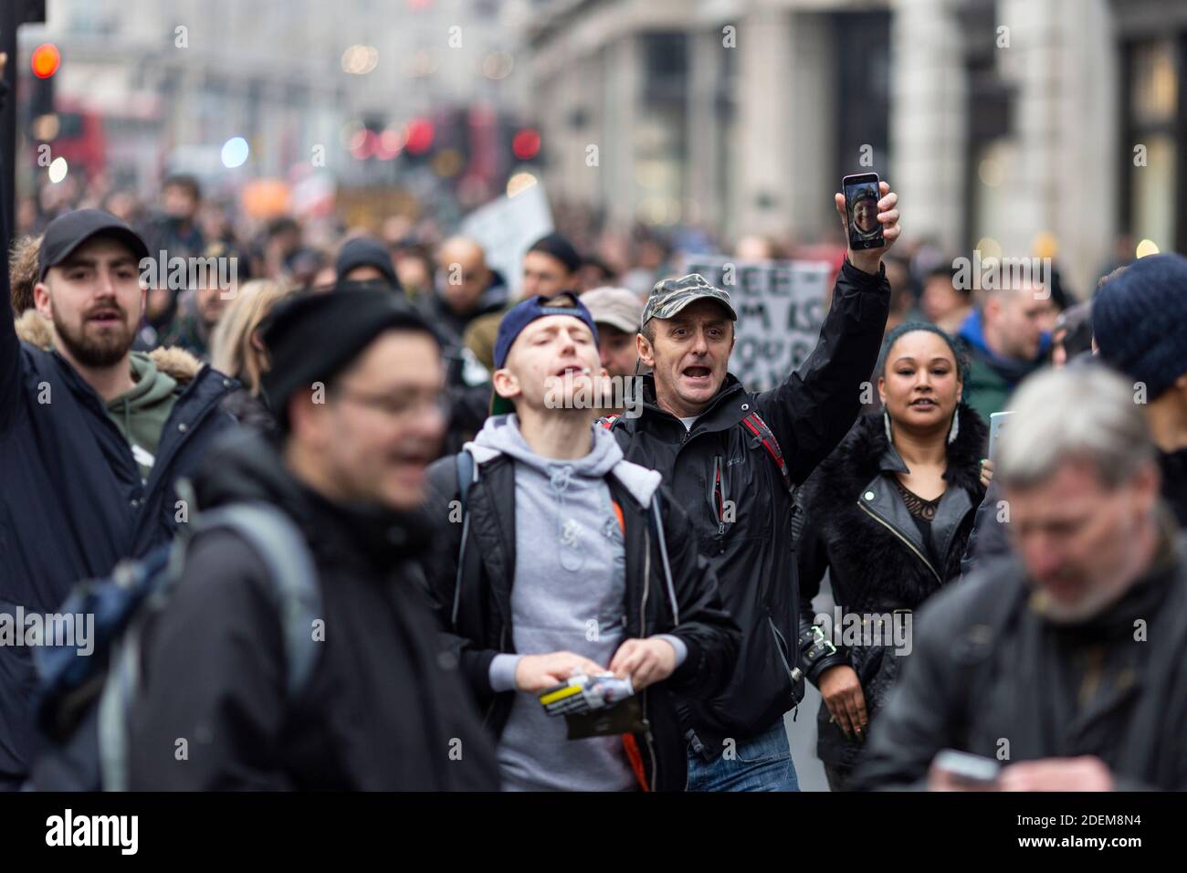Anti lockdown protest london hi-res stock photography and images - Alamy