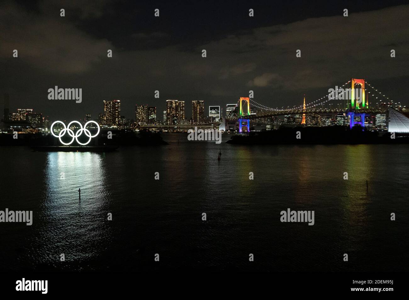 2020 olympic rings hi-res stock photography and images - Alamy
