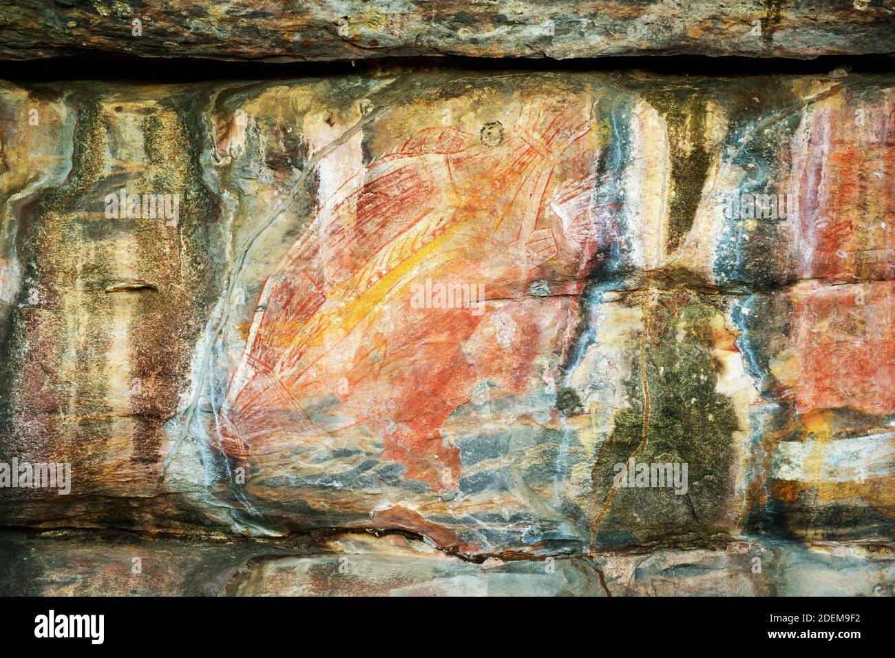 Australian aboriginal art background in hi-res stock photography and ...