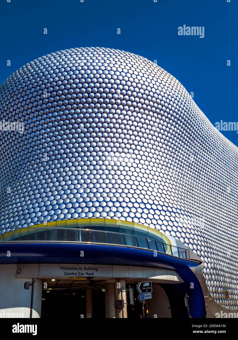 Birmingham, UK, April 29, 2009 : Futuristic modern architecture ...