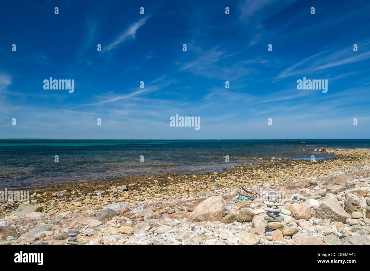 Cow Cove, Block Island, Rhode Island Stock Photo - Alamy