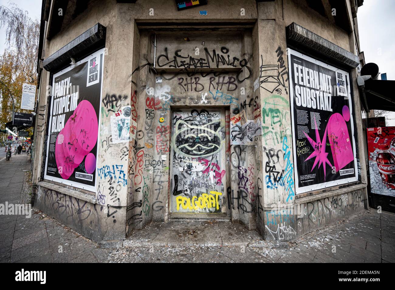 Berlin, Germany. 01st Dec, 2020. The corner of the KitKat Club in ...