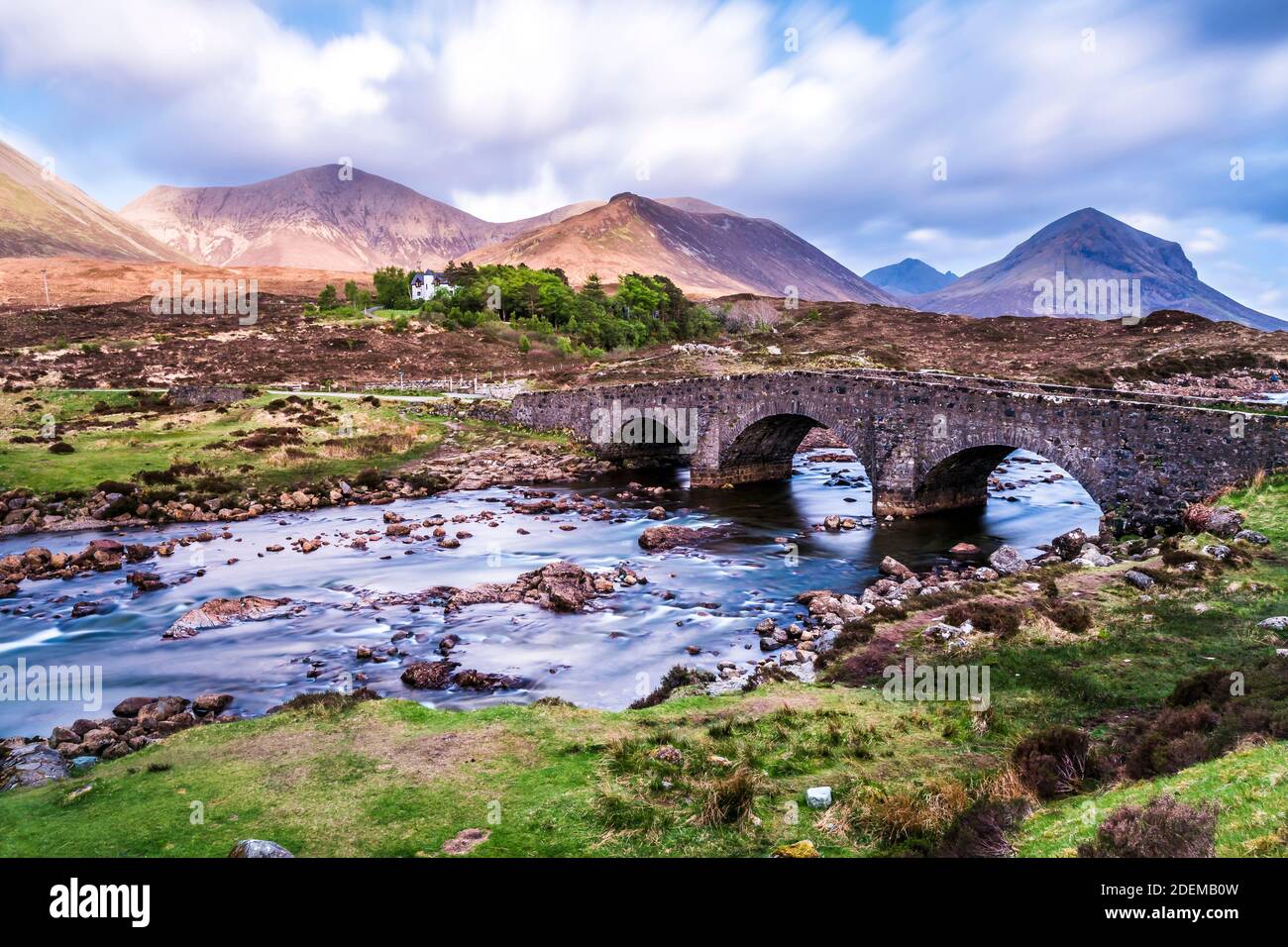 Old Sligachan bridge Isle of Skye Stock Photo - Alamy