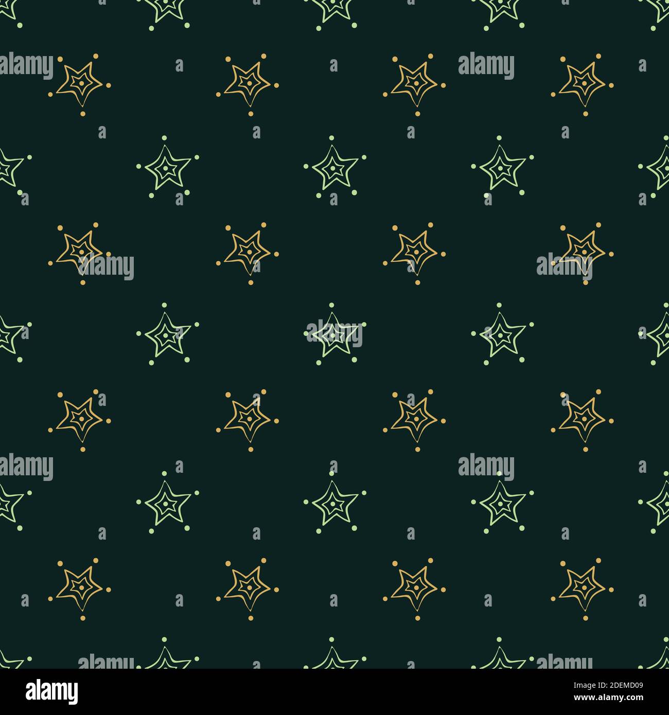 Seamless christmas pattern stars Stock Vector Images - Alamy