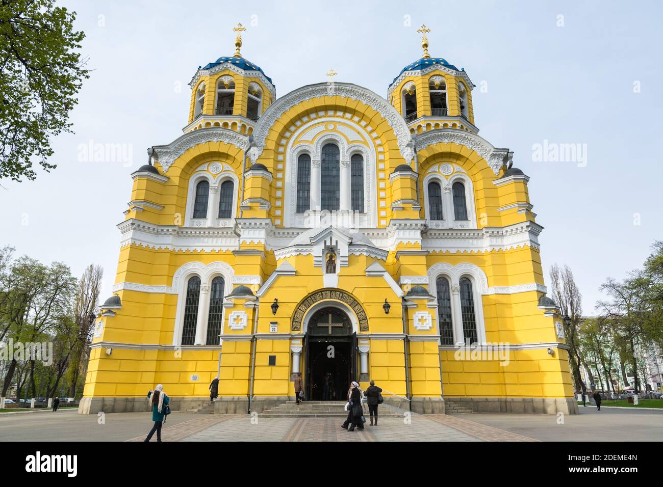 St. Vladimir Cathedral in Kiev, one of the most beautiful temples in ...