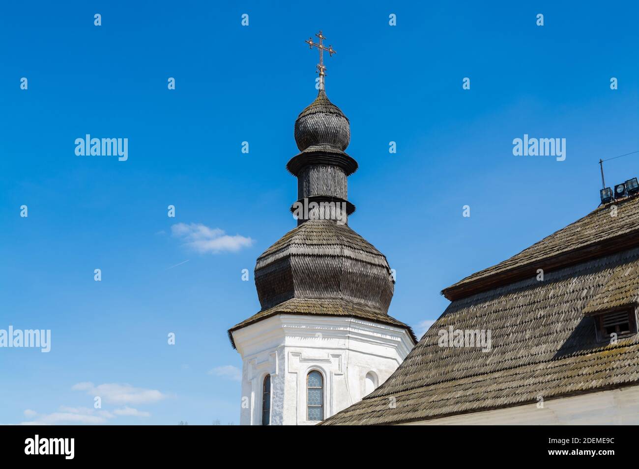 Building of St Michael’s Gold-Domed Monastery in Kiev, Ukraine against ...
