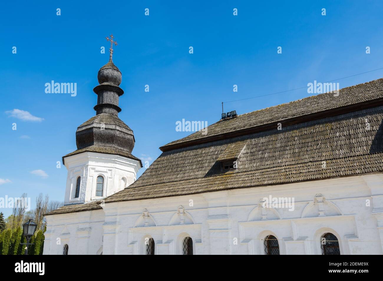 Building of St Michael’s Gold-Domed Monastery in Kiev, Ukraine against ...