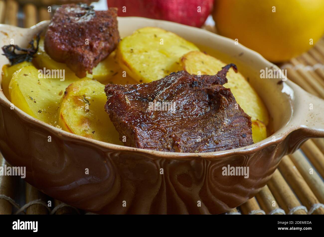 Merimiespata Finnish stew prepared with beef, potatoes, onions, and ...