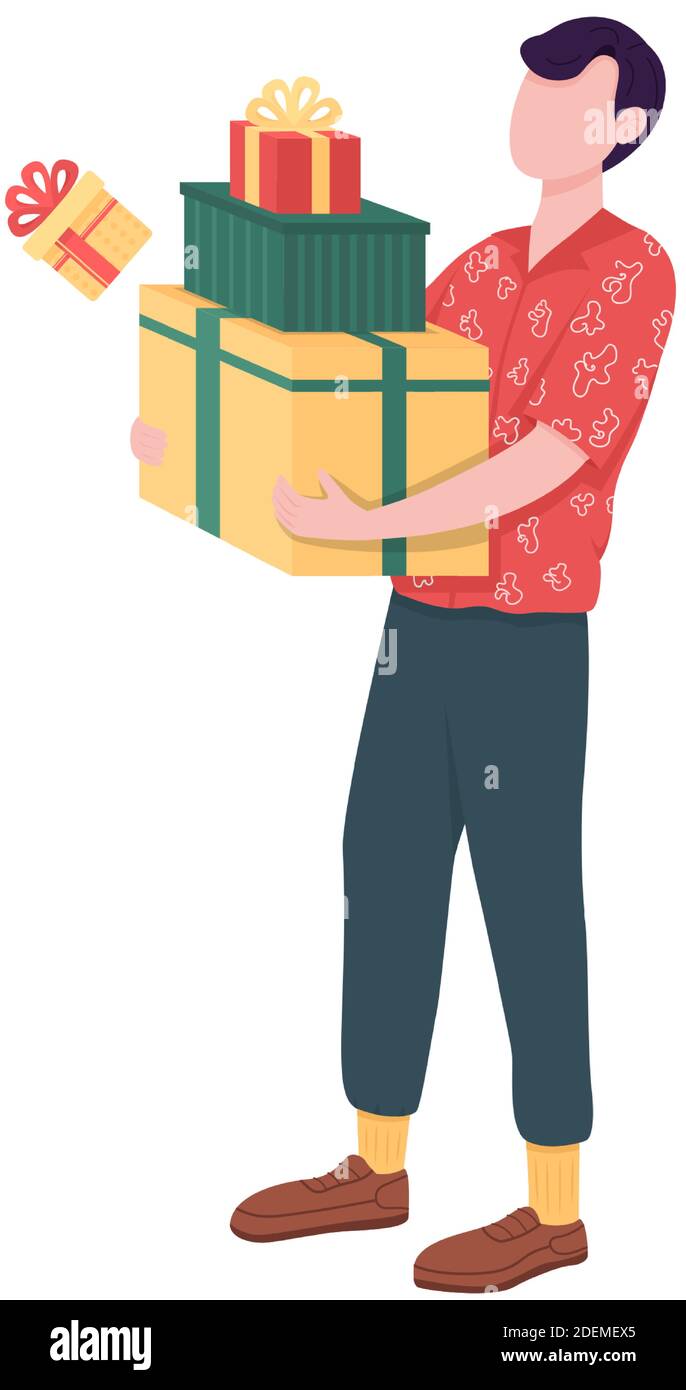 Stack gift boxes 2d animation hi-res stock photography and images - Alamy