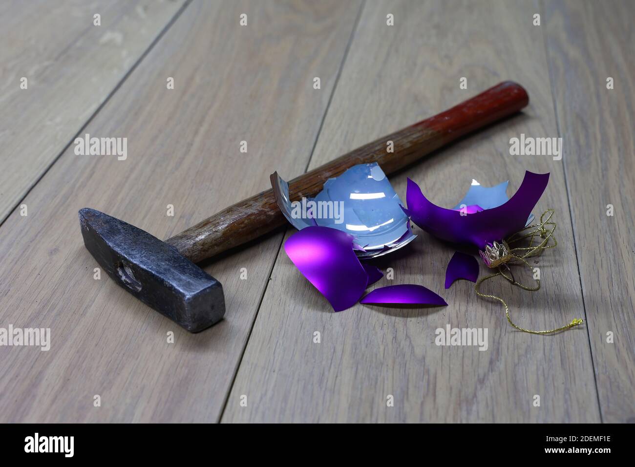 Broken Christmas Tree High Resolution Stock Photography and Images - Alamy