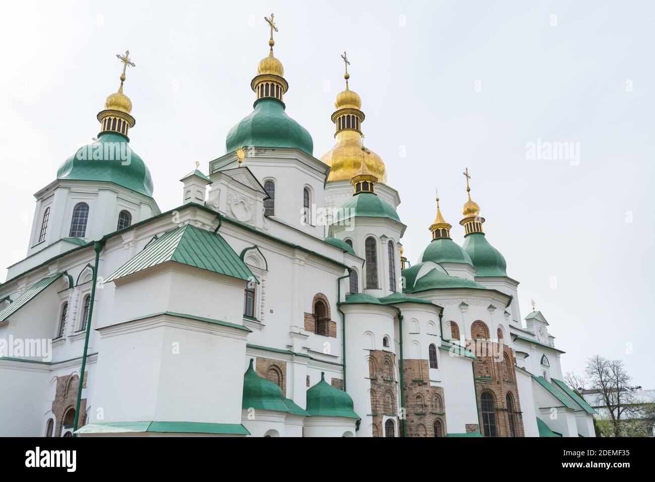 Building of Saint Sophia's Cathedral Kiev in Ukraine, an outstanding ...
