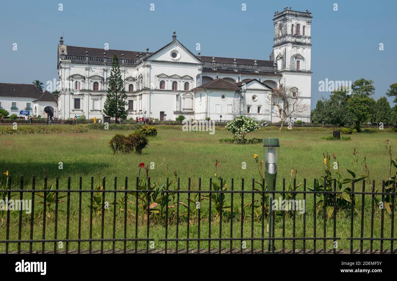 Goa/ India 09 November 2020 The Se Cathedral Goa Church (Se Catedral de ...