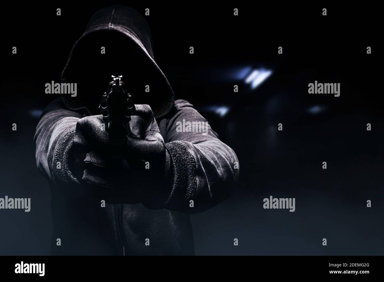 Creepy Guy With Guns