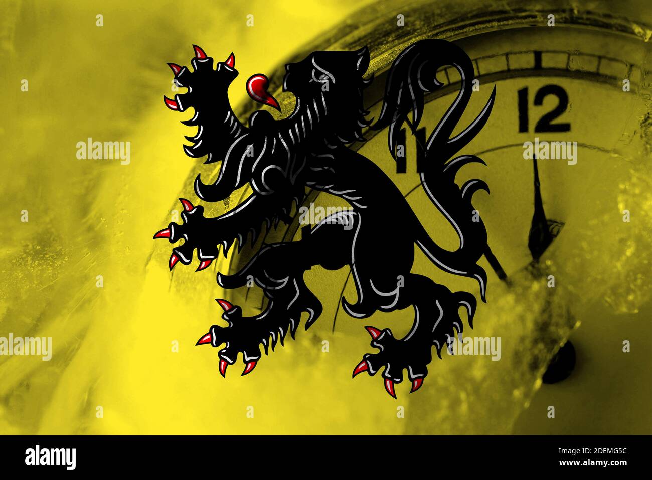 Flemish flag hi-res stock photography and images - Alamy