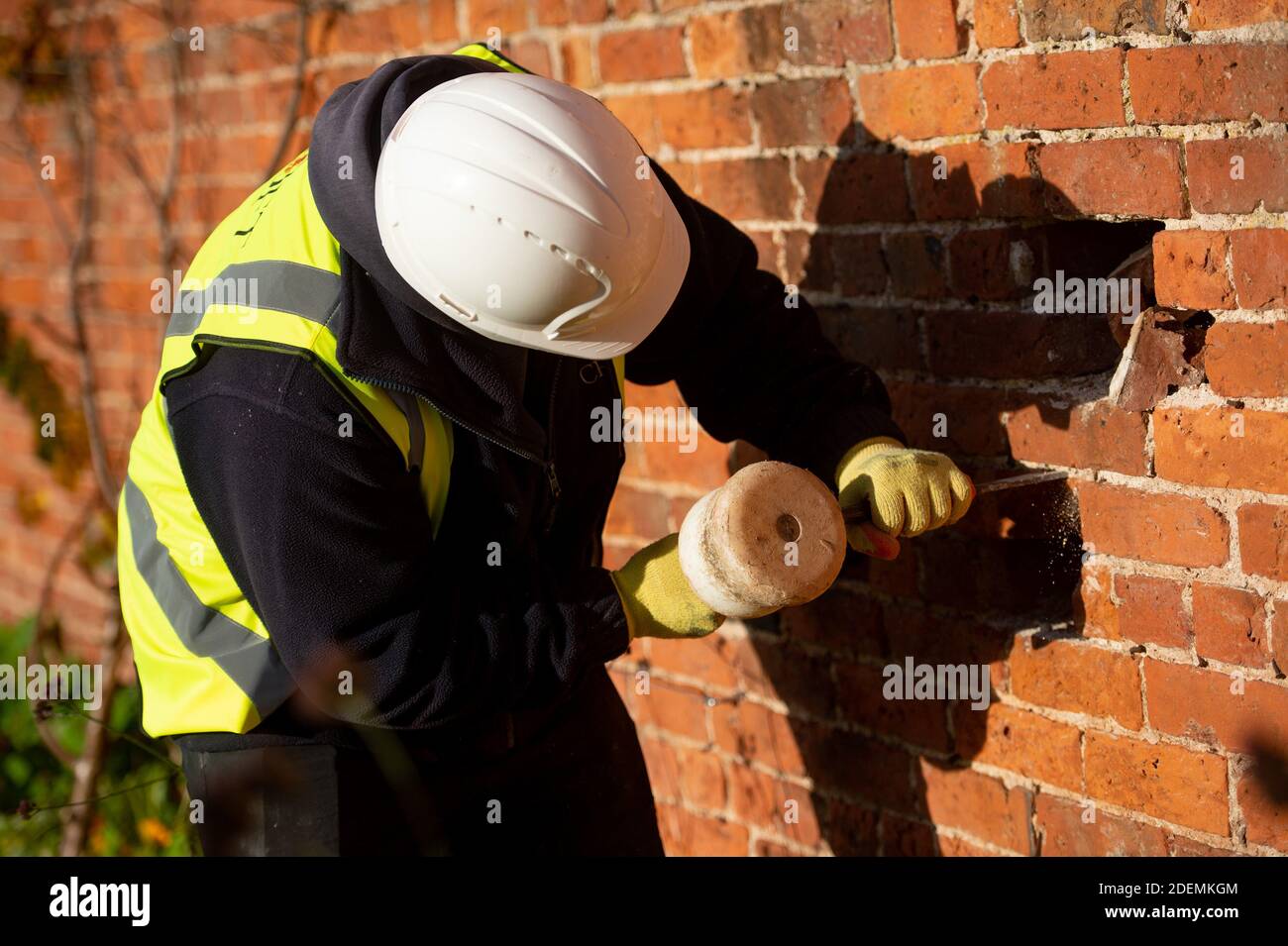 Specialist conservation work is underway to restore the only surviving ...