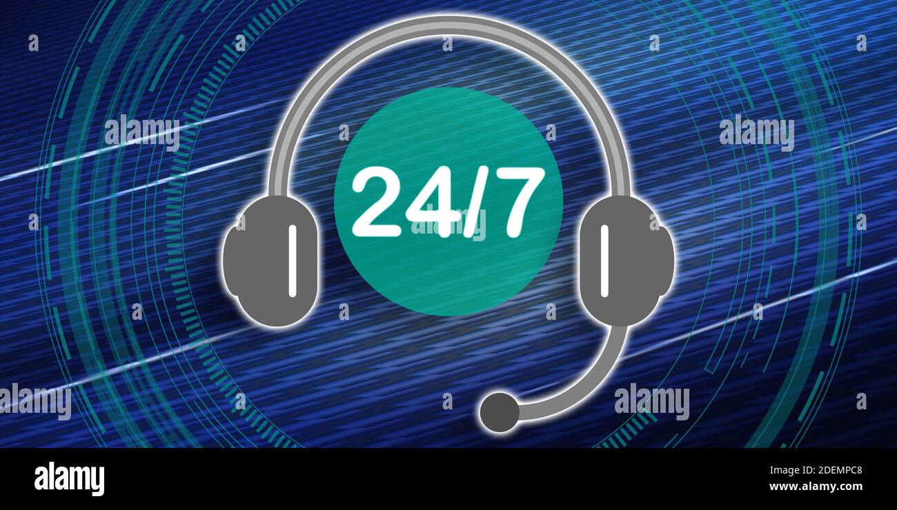 Illustration of a support concept Stock Photo - Alamy