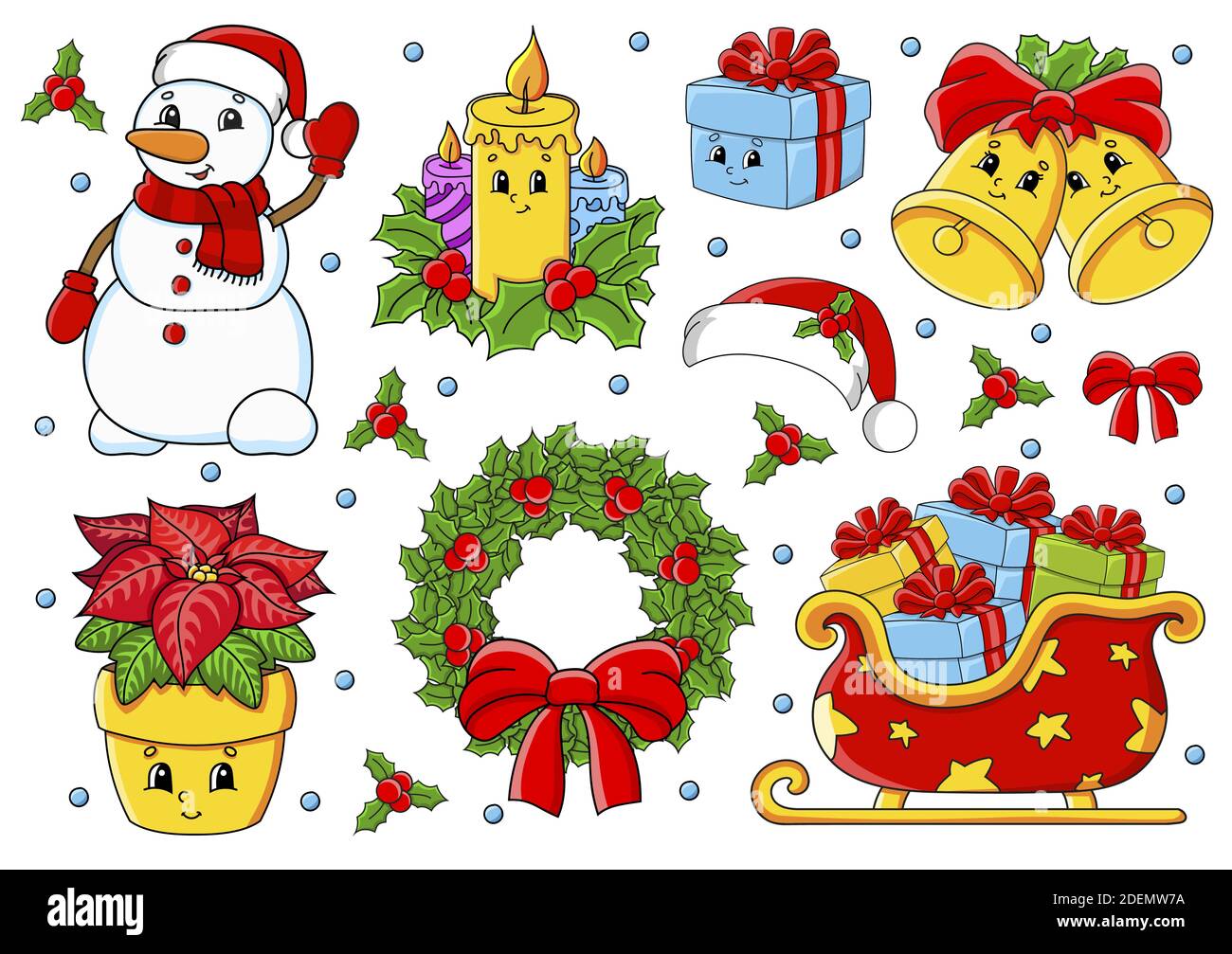 Holly pot Stock Vector Images - Alamy