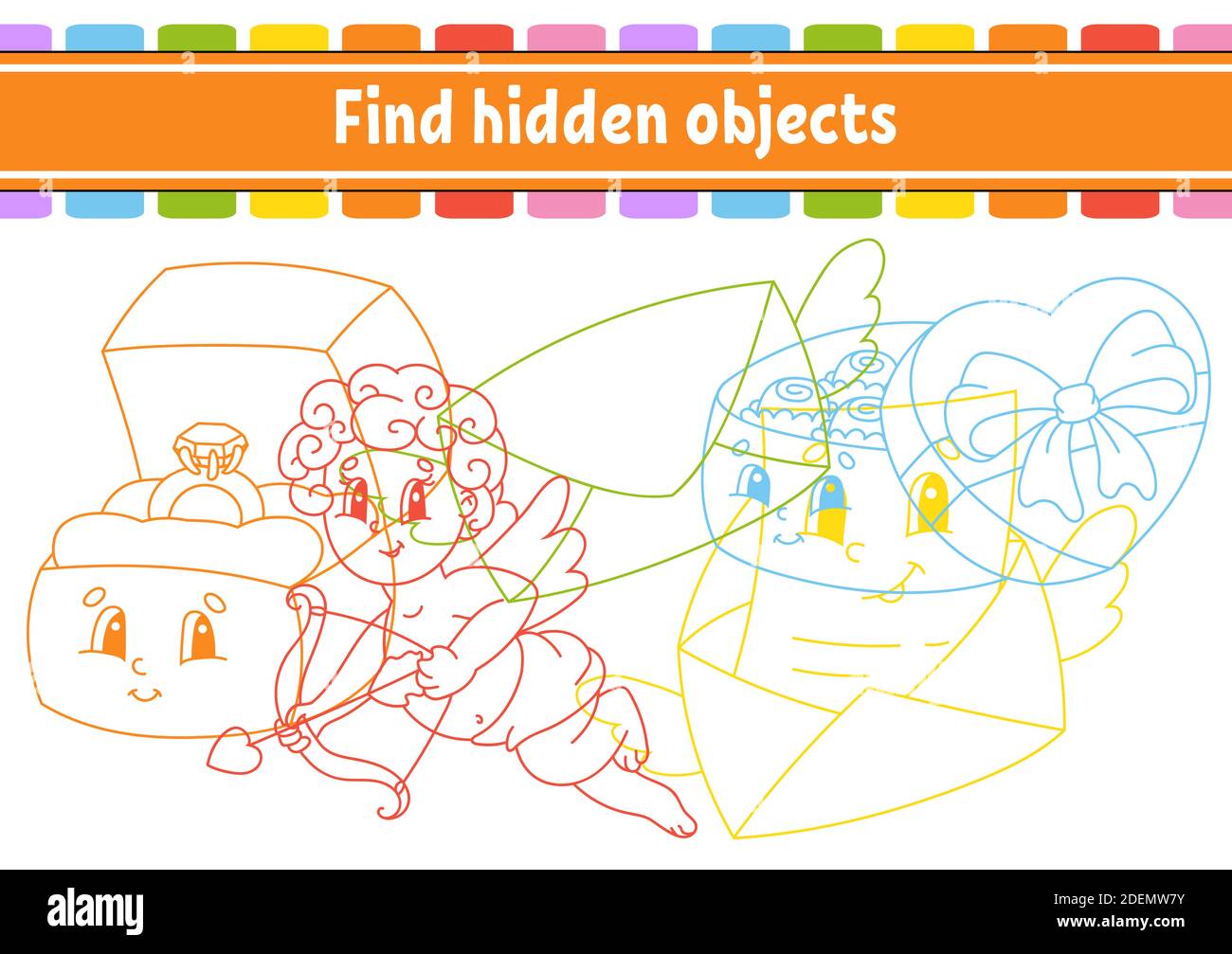Hidden pictures Stock Vector Images - Alamy