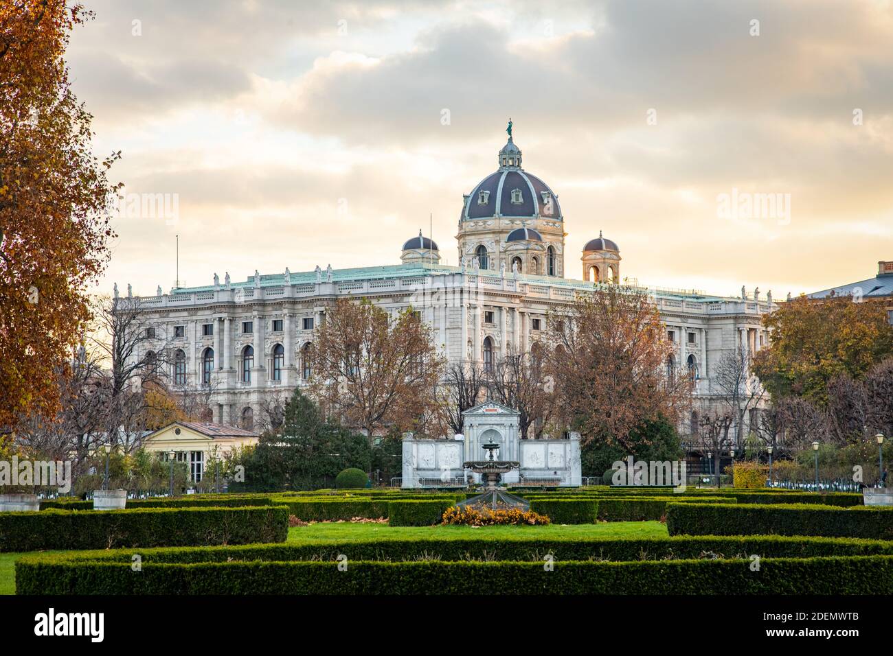 Monument in the centre of vienna hi-res stock photography and images ...