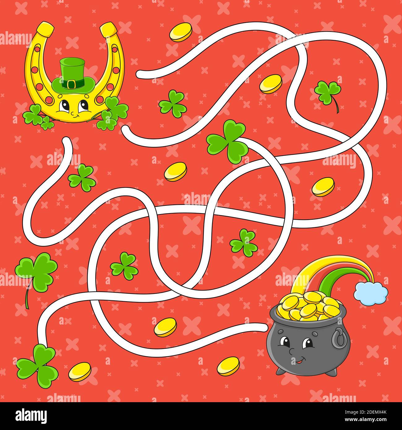 Maze. Game for kids. Labyrinth conundrum. Education developing ...