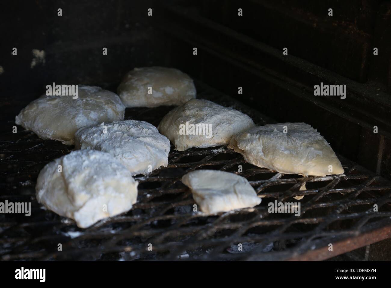 Traditional South African rooster brood. This is a popular food snack ...