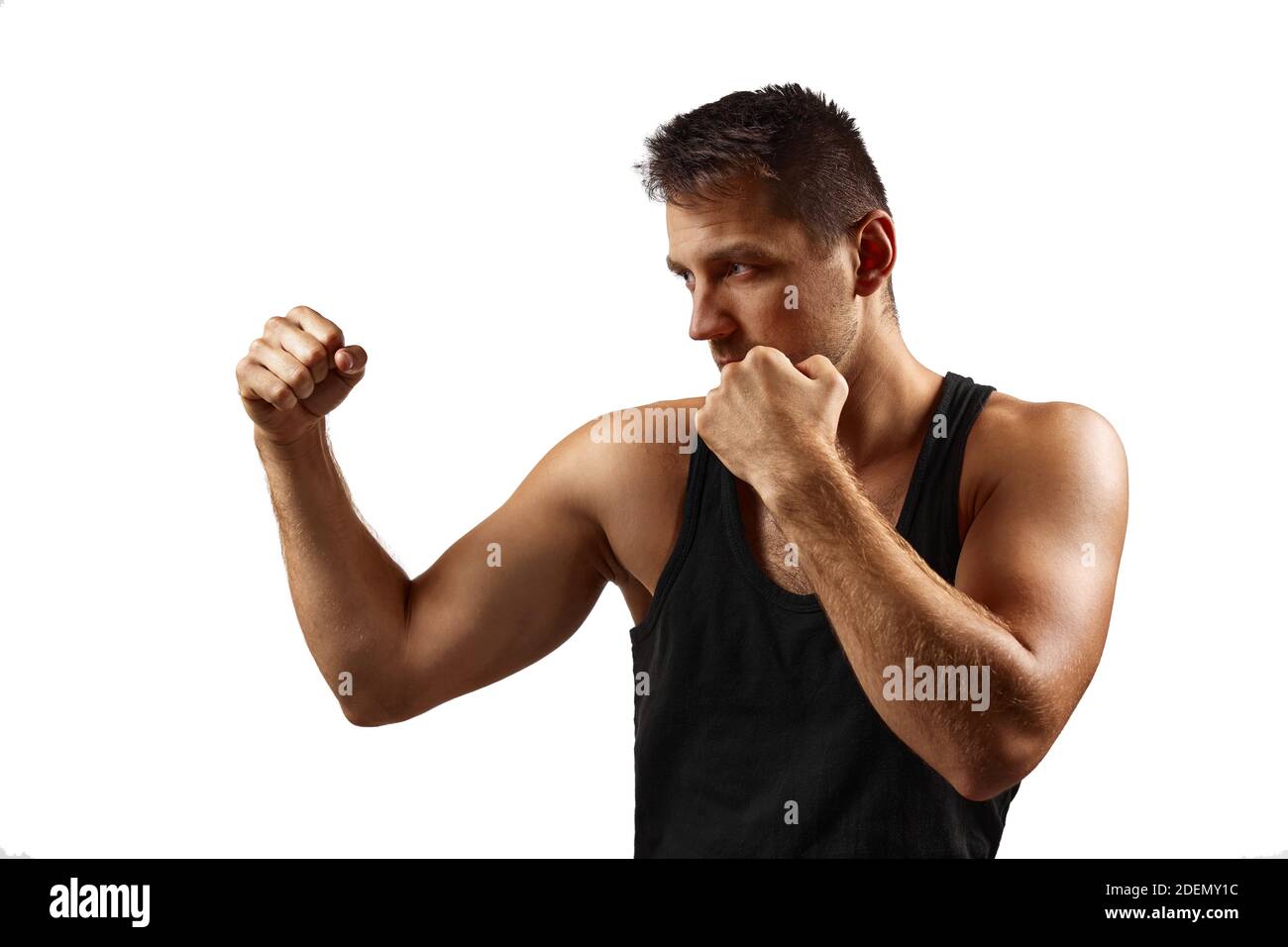 Fist To Chest Gesture