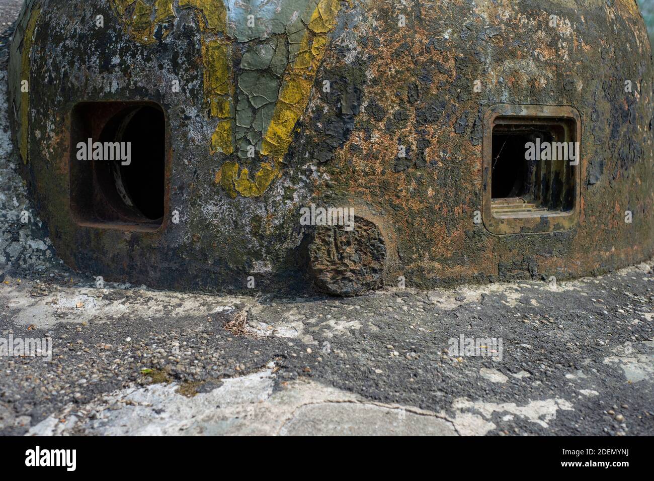 Reinforced concrete bunker world war hi-res stock photography and ...