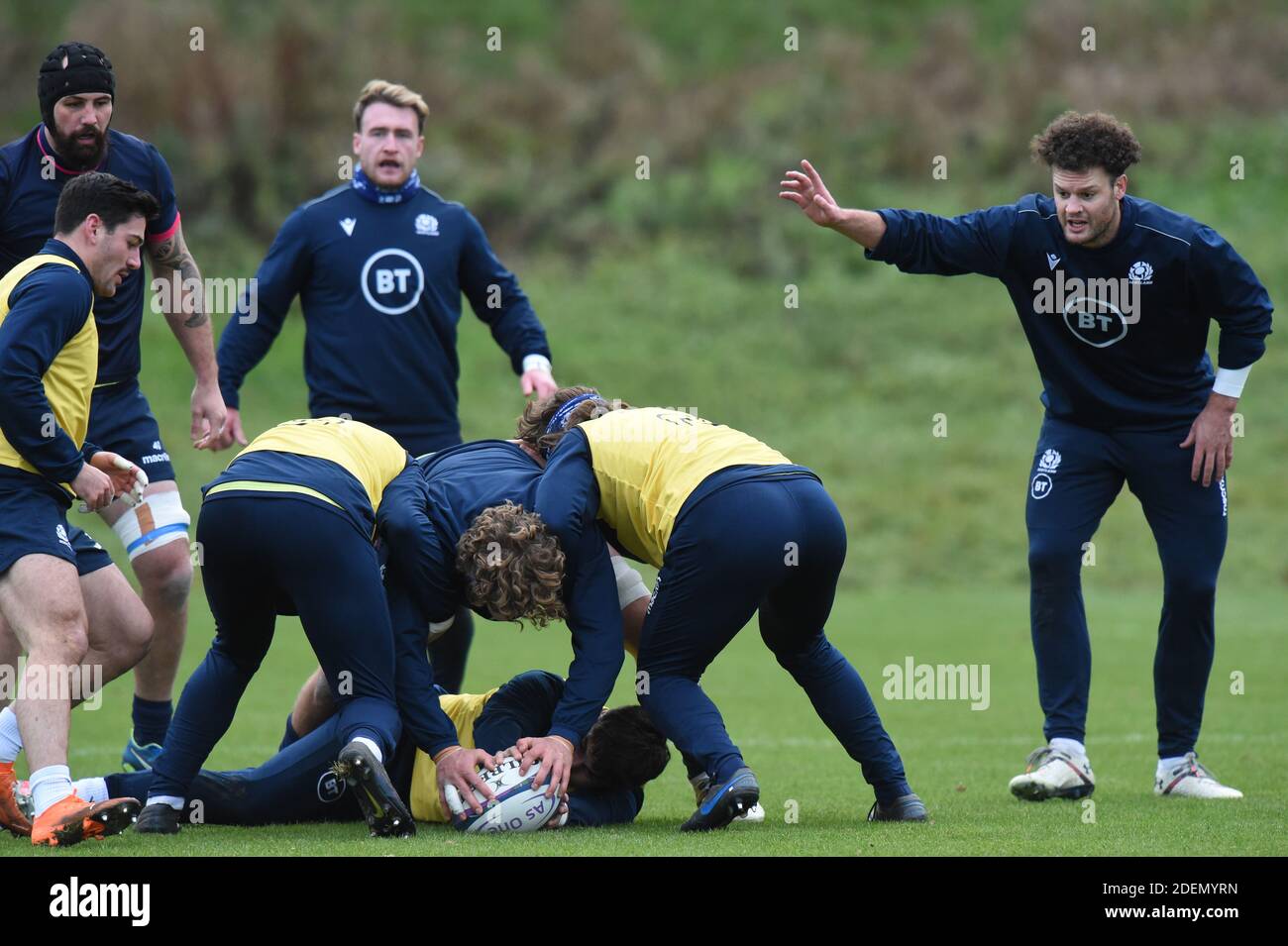 Scotland rugby team hi-res stock photography and images - Alamy
