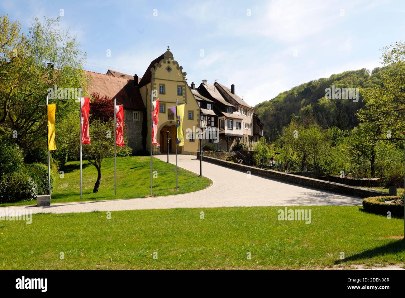 The City of Forchtenberg, Hohenlohe, Germany Stock Photo - Alamy