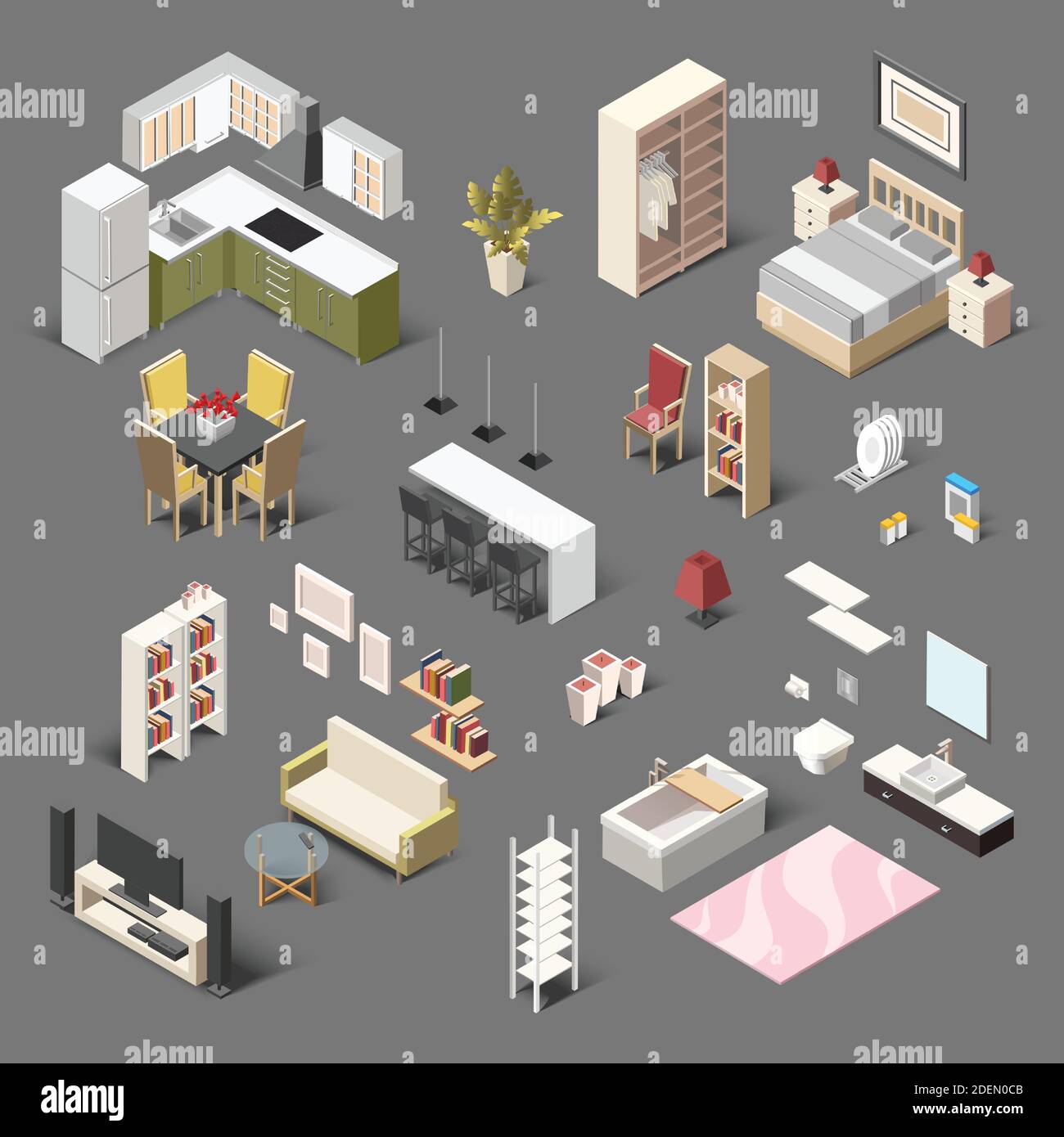 Low poly house hi-res stock photography and images - Alamy