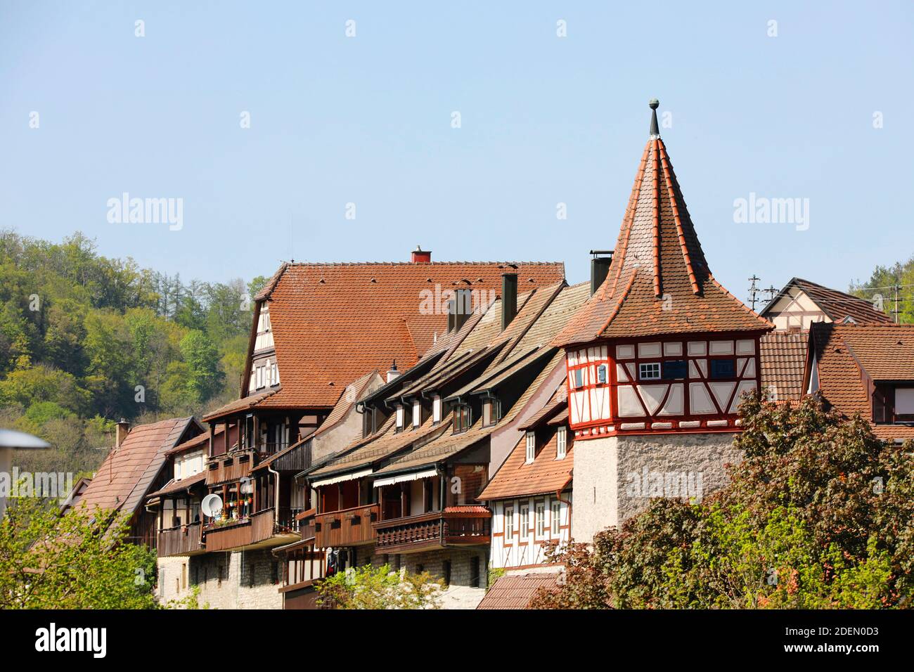The City of Forchtenberg in Hohenlohe, Germany Stock Photo - Alamy