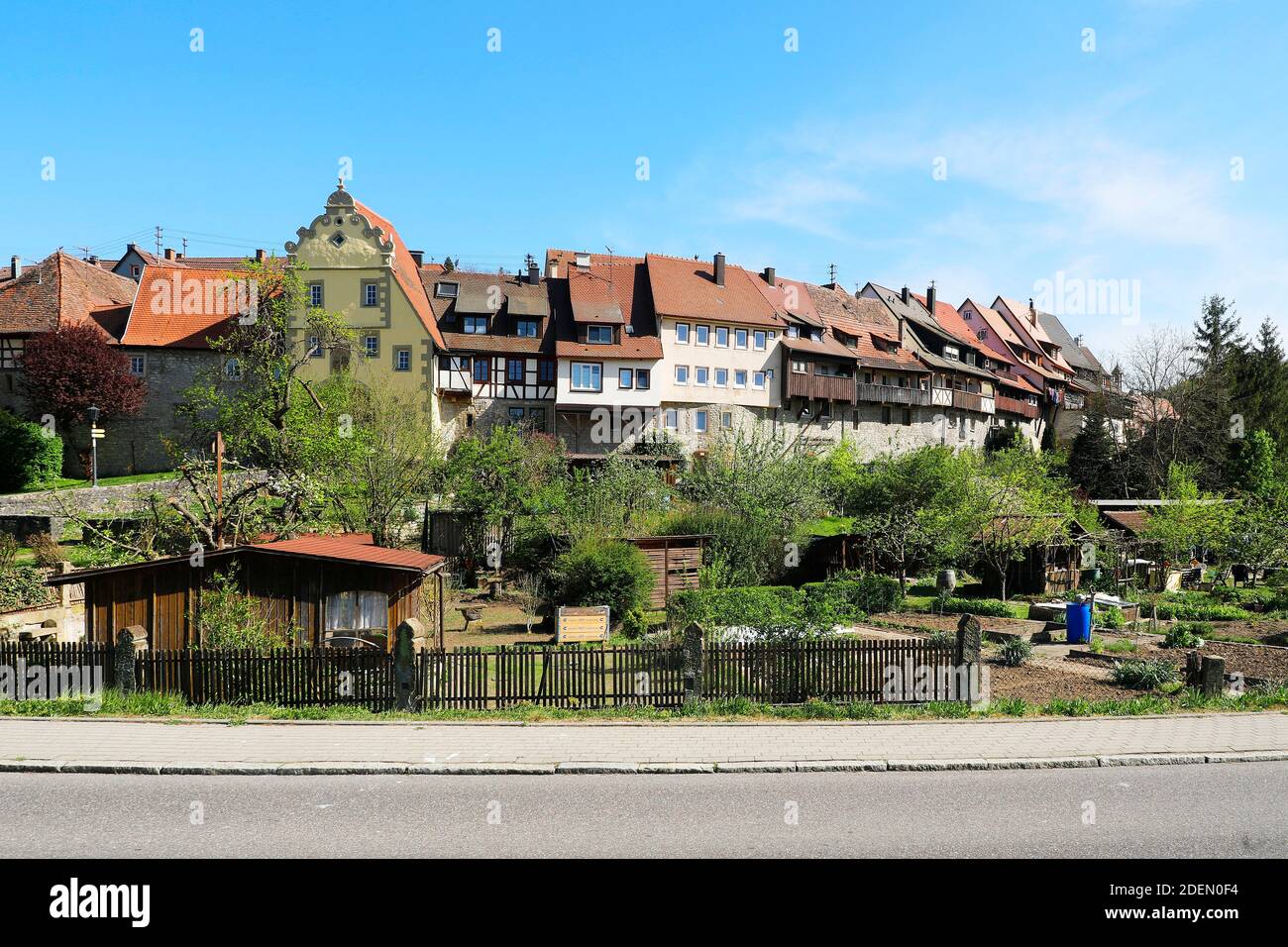 The City of Forchtenberg in Hohenlohe, Germany Stock Photo - Alamy