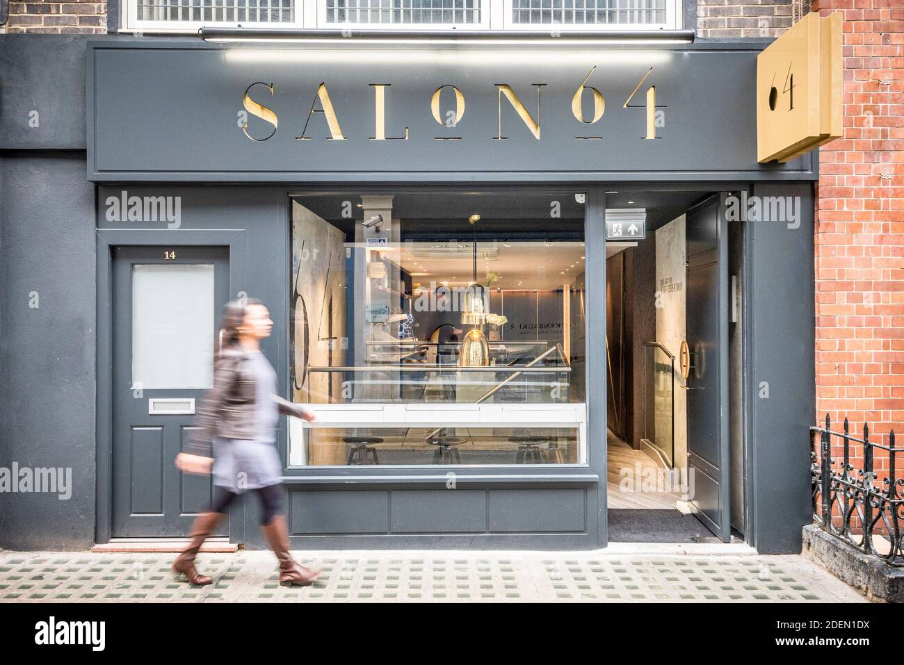 Storefront. Salon 64, London, United Kingdom. Architect: JaK Studio ...