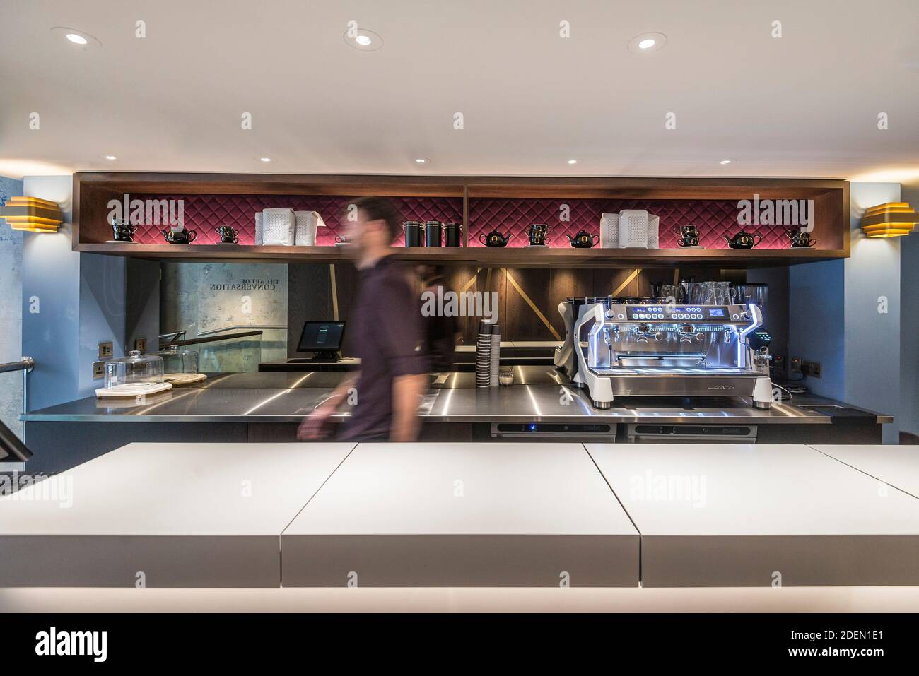 Bar area. Salon 64, London, United Kingdom. Architect: JaK Studio, 2020 ...