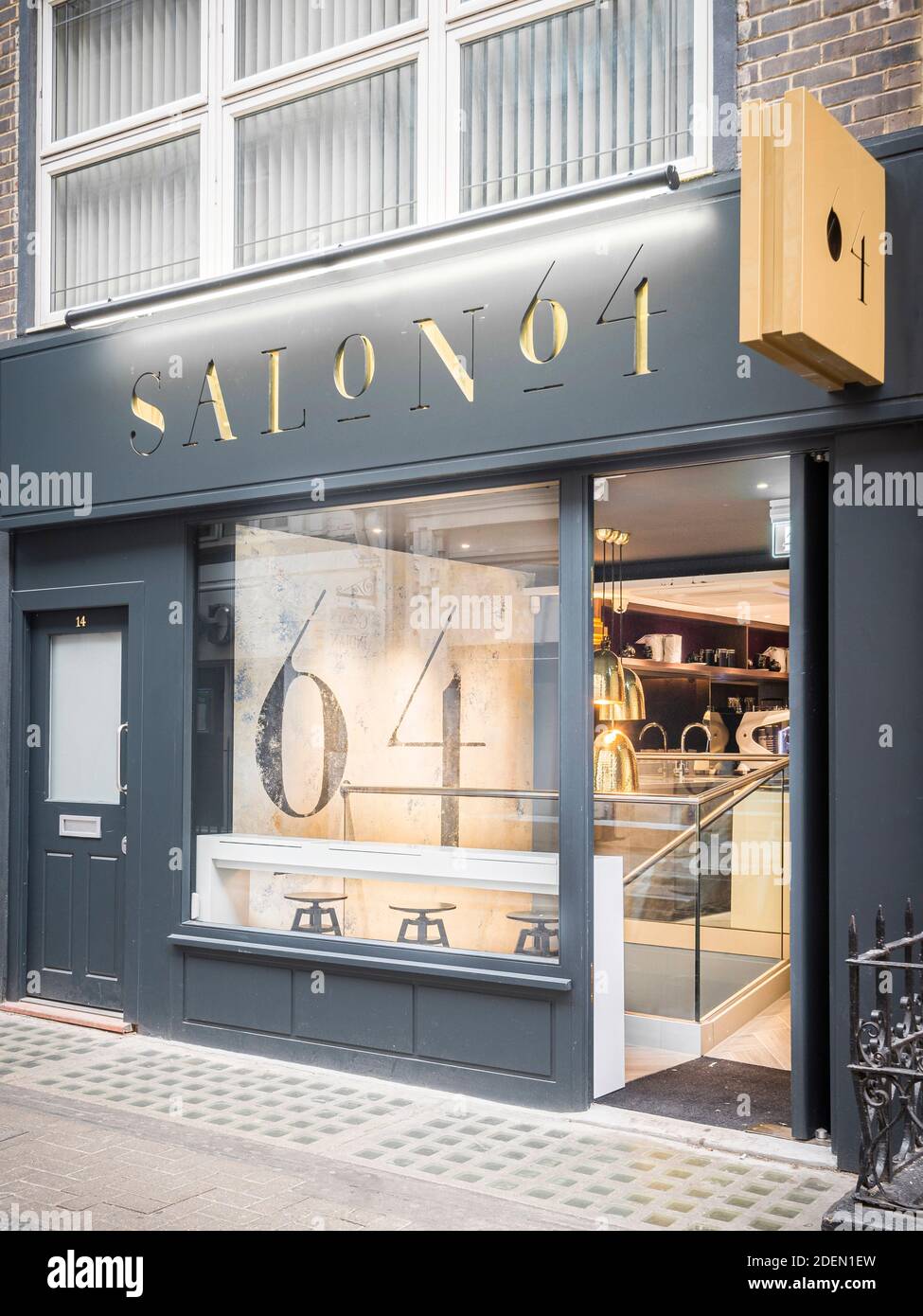 Storefront. Salon 64, London, United Kingdom. Architect: JaK Studio ...