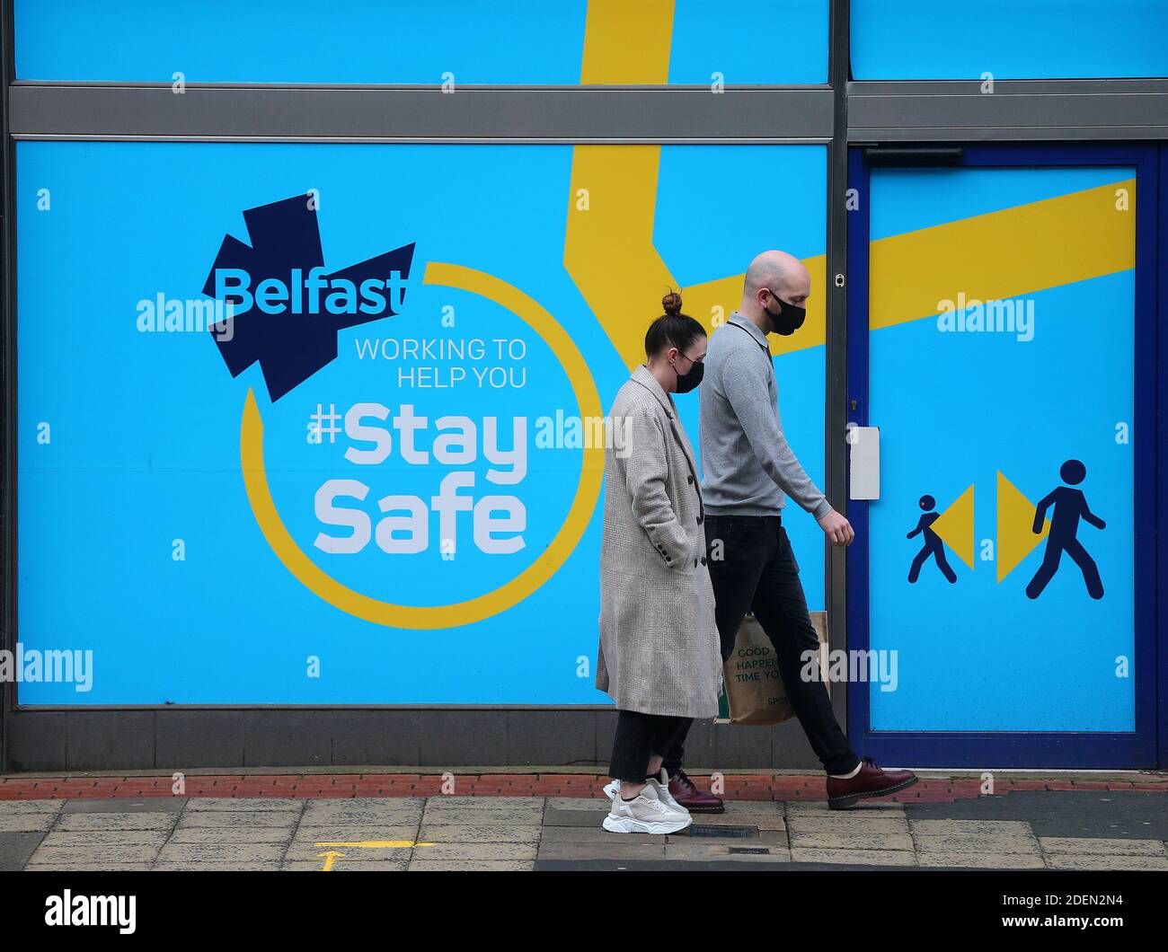 Belfast empty streets in the run up to Christmas Picture Mal McCann ...