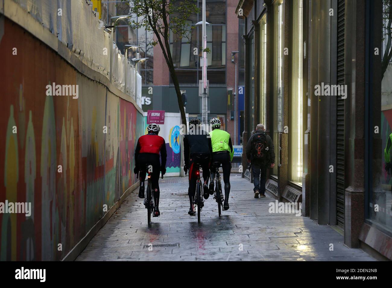 Belfast empty streets in the run up to Christmas Picture Mal McCann ...