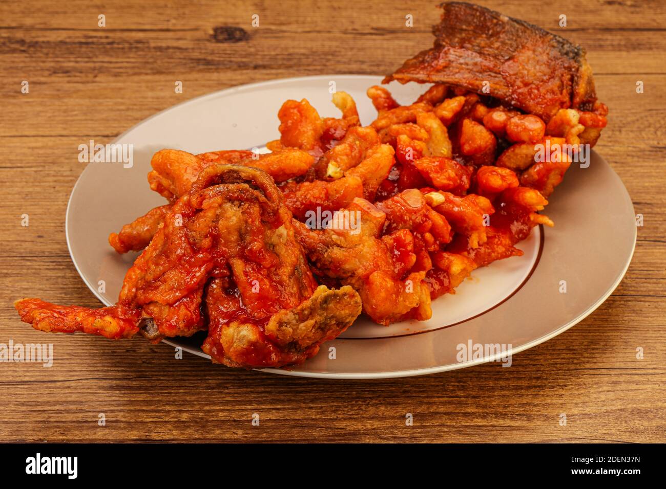 Chinese cuisine squirrel fish with sweet sauce Stock Photo - Alamy