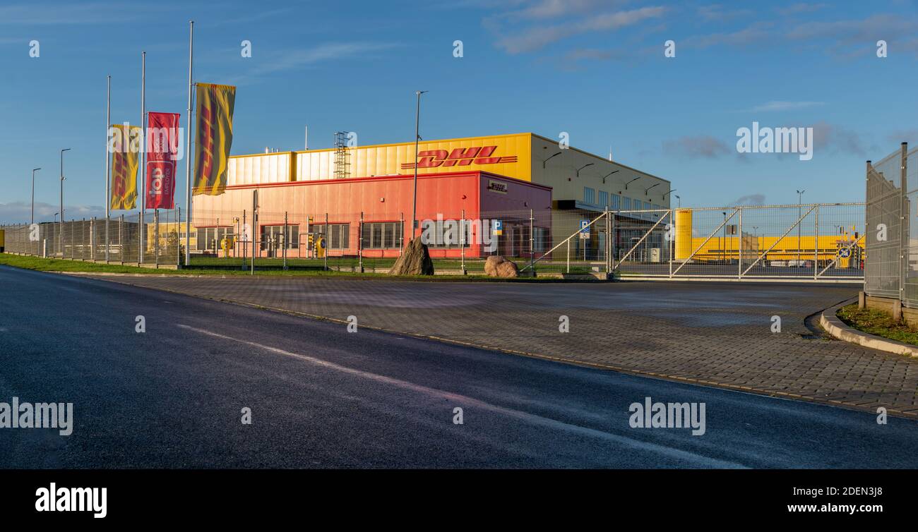 DHL logistics center in Szczecin, Poland Stock Photo - Alamy