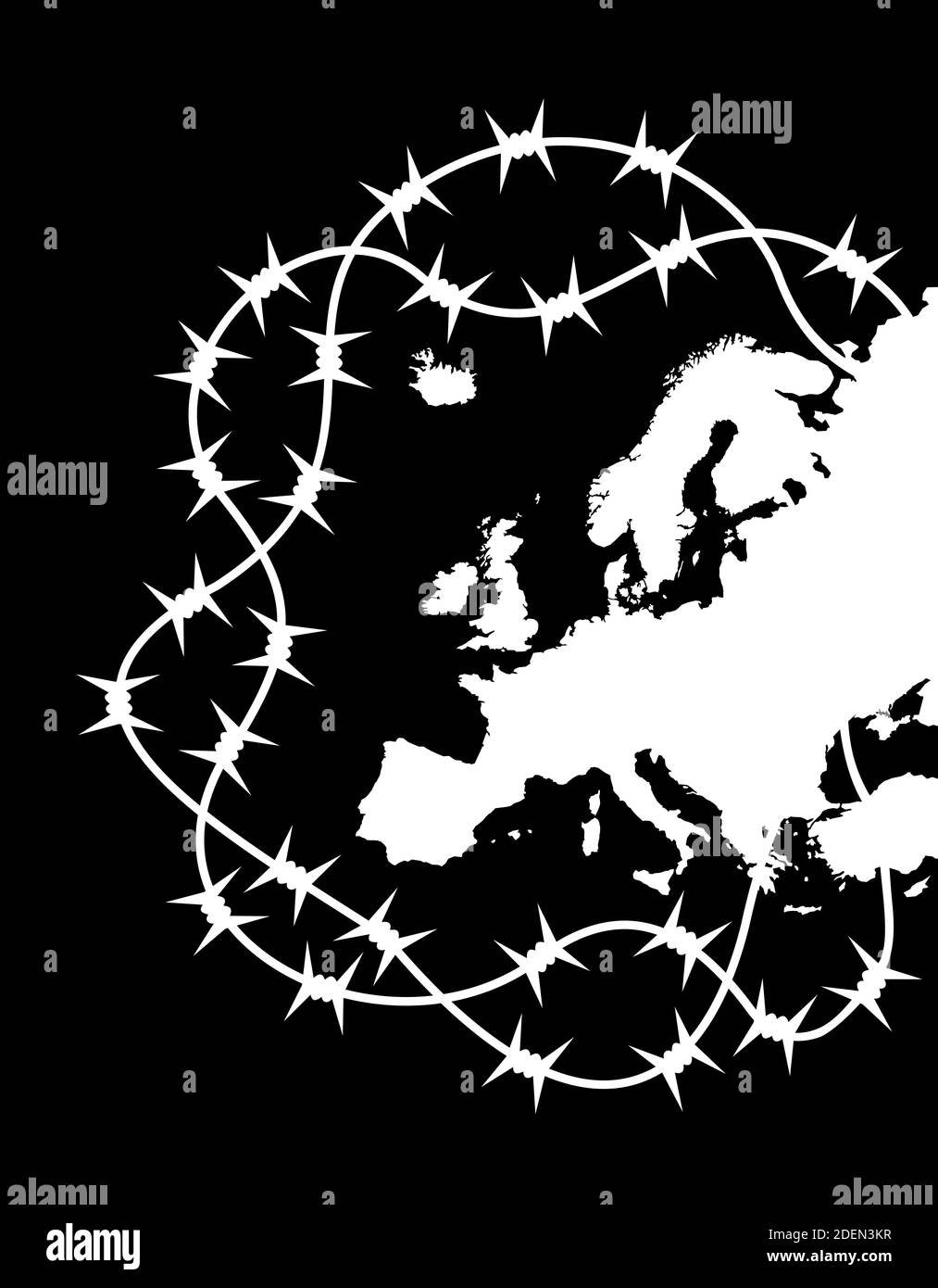 Europe as protected area by barbed wire - european policy of ...