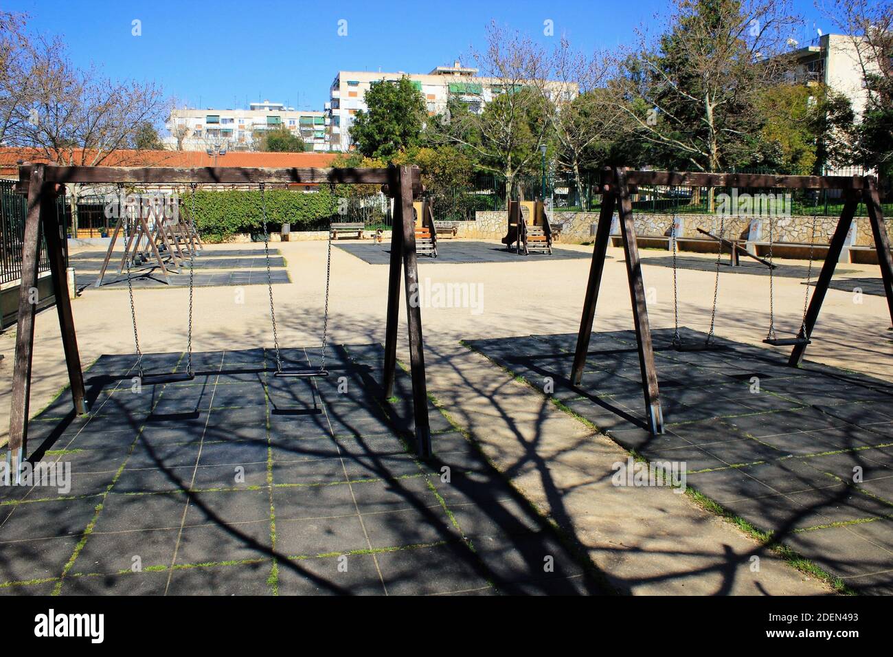 Athens park covid hi-res stock photography and images - Alamy