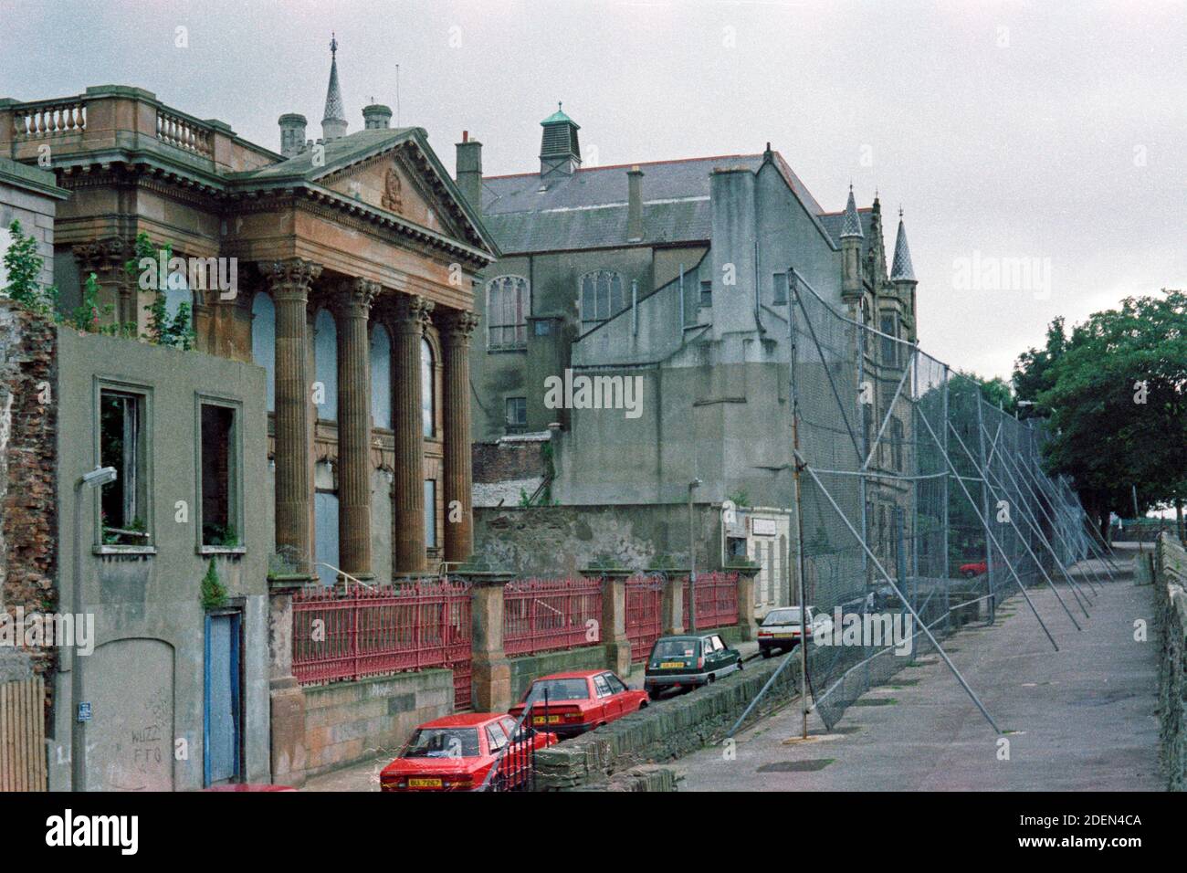 First Derry Presbyterian Church, City Walls, August 1986, Londonderry ...