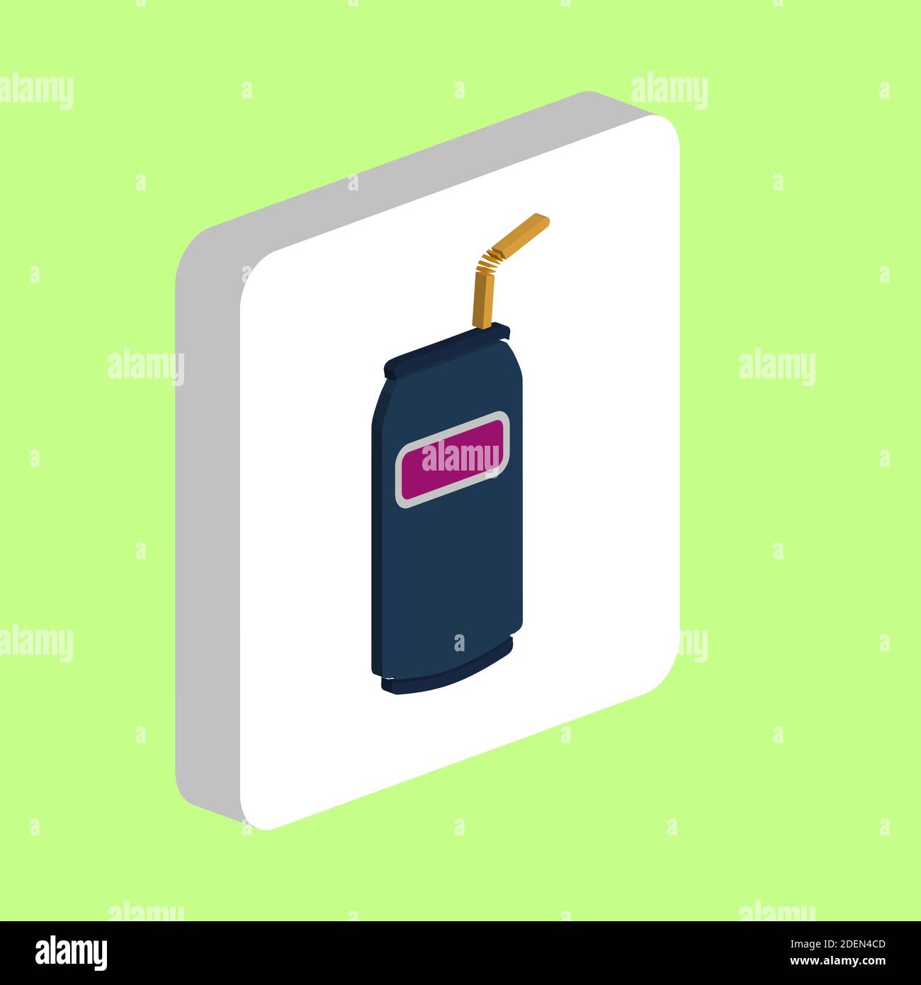 Water bottle icon isometric hi-res stock photography and images - Alamy