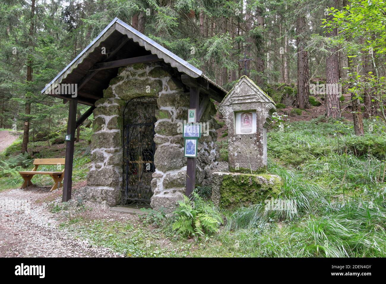 Chapel of Our Lady of Lourdes - the chapel was built in 1827 near the ...