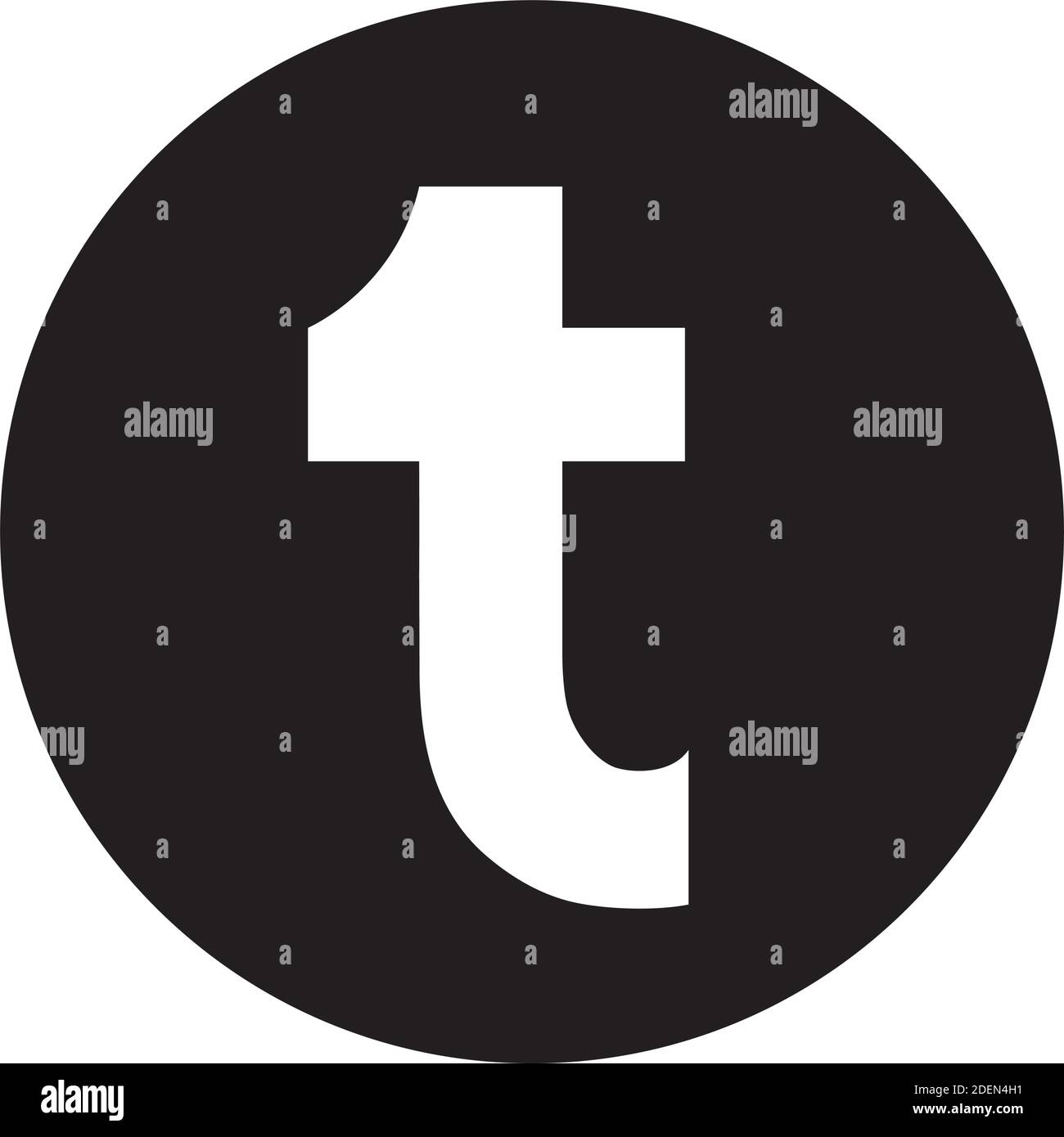 Tumblr Vector Icon