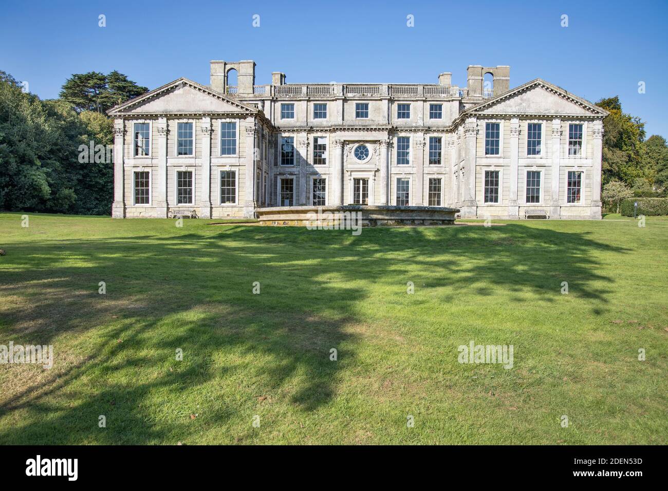 the ruins of appuldurcombe house on the isle of wight Stock Photo - Alamy