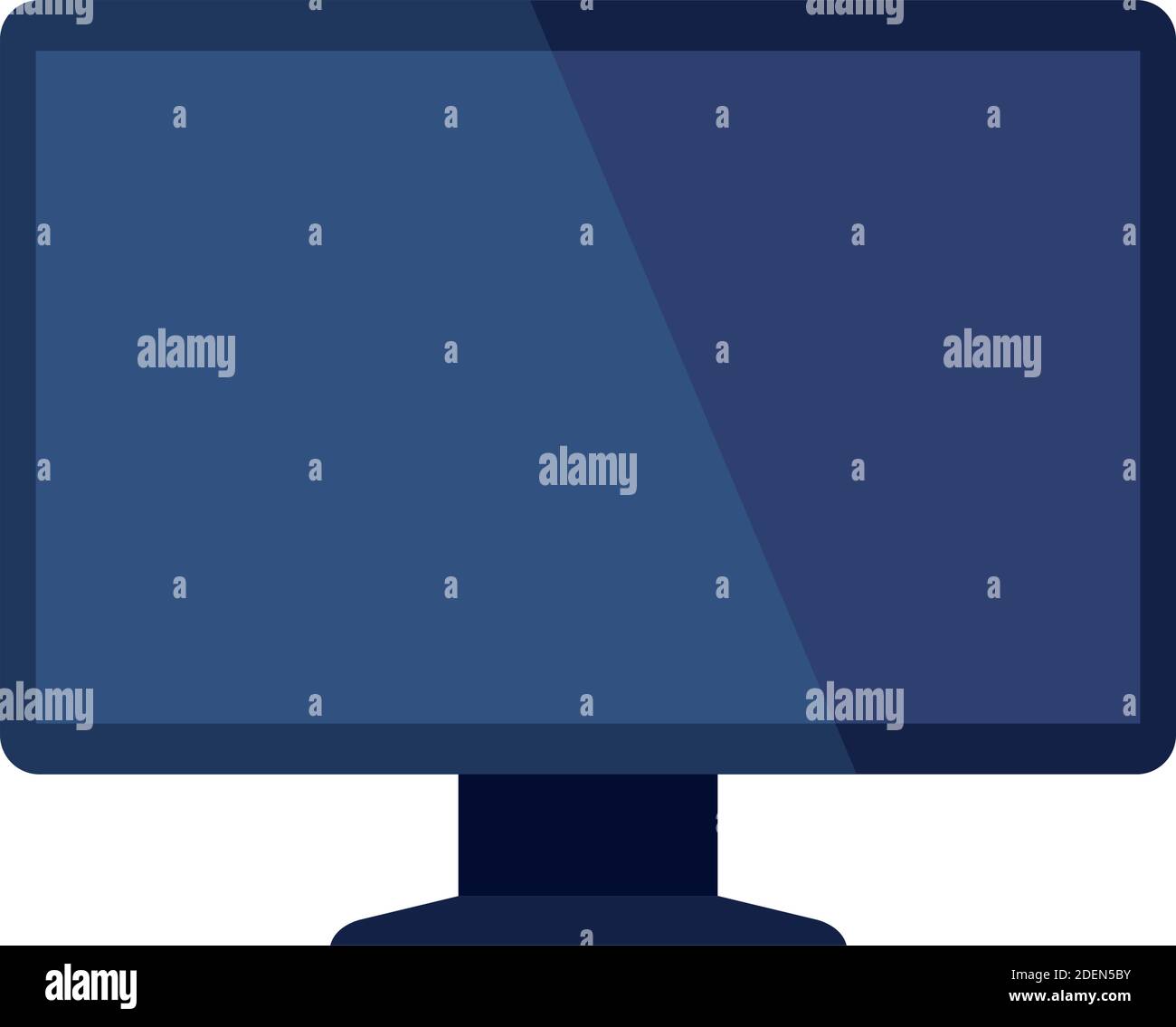 desktop computer device technology icon Stock Vector Image & Art - Alamy