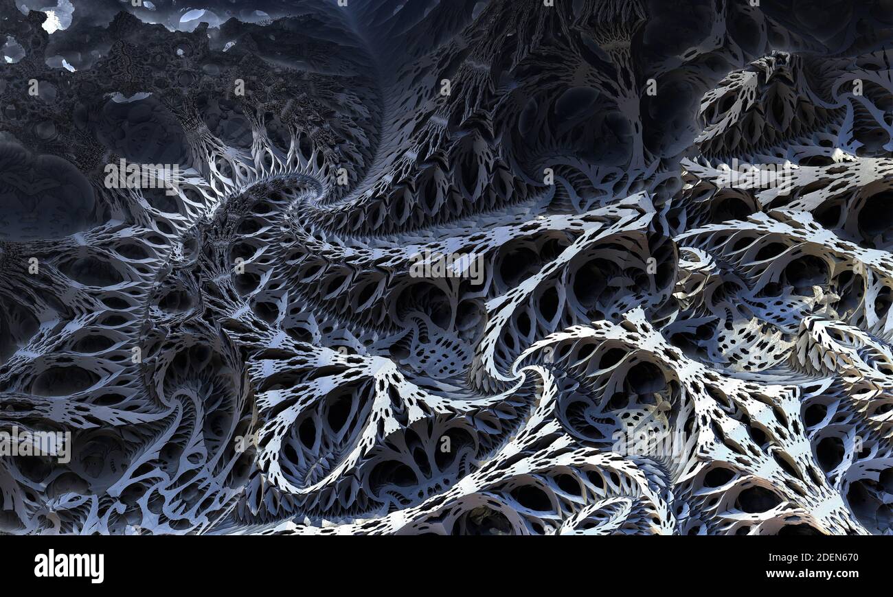 3d fractal hi-res stock photography and images - Alamy
